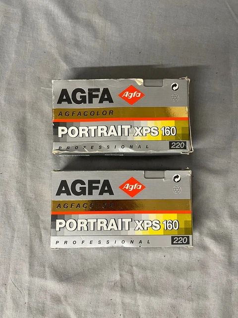 AGFA RITRATTO A COLORI XPS 160 Professional 220 Pellicola X10 (TUTTE ...