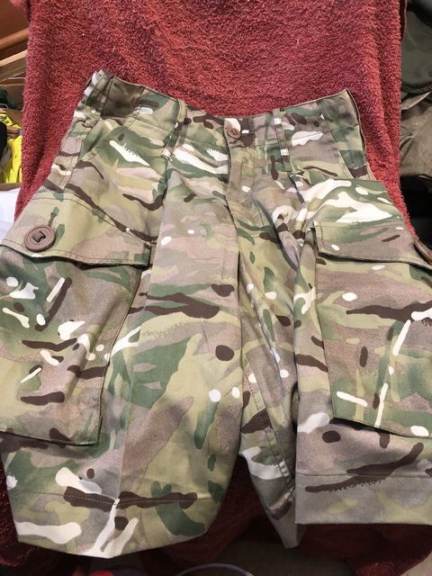 NEW GENUINE BRITISH ARMY MILITARY MTP DP COMBAT SHORTS 28” Waist - No ...