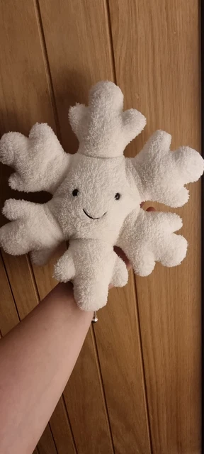 JELLYCAT LARGE AMUSEABLE Snowflake White. Brand New With Tags £32.00 ...
