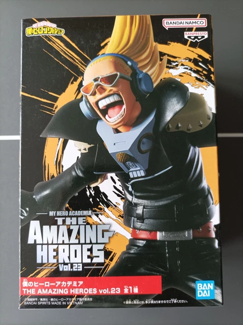 MY HERO ACADEMIA Figurine " Present Mic " Banpresto Amazing Heroes ...