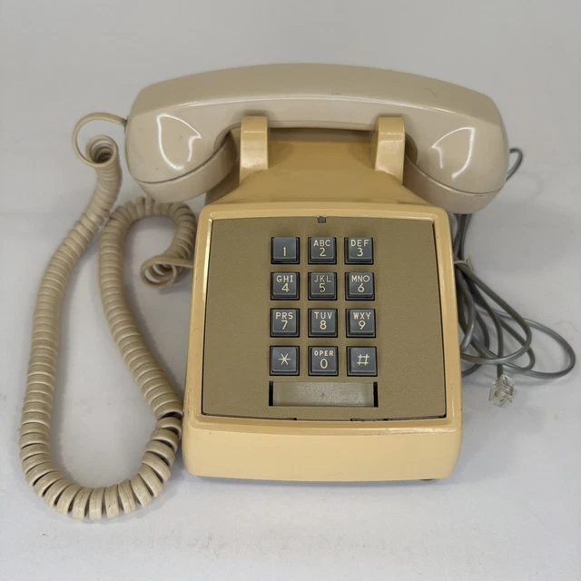 VINTAGE BELL SYSTEM by Western Electric Push Button Phone 2500MM £19.25 ...