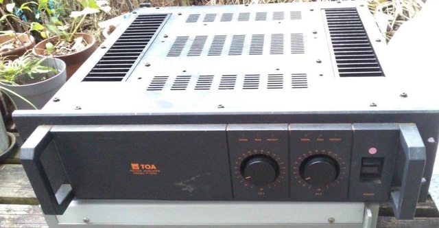 PROFESSIONNEL PUISSANCE AMPLIFICATEUR Toa P150D Temporaire EUR 803,17 ...