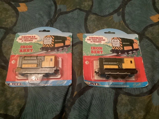 THOMAS THE TANK Engine & Friends: ERTL Iron Arry & Iron Bert £55.00 ...