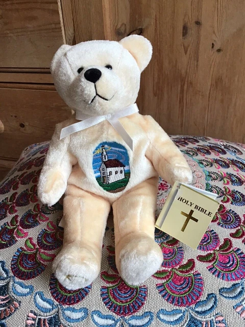 2000 HOLY BEARS Ecclesia God Bless Our Church Teddy Soft Plush Stuffed ...