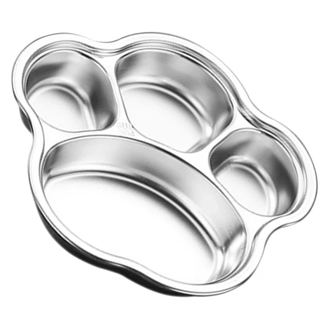 PIATTI DIVISORI BAMBINI che servono piatto acciaio inox colazione EUR ...