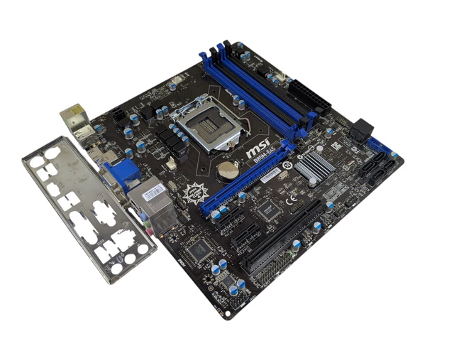 MSI B85M-E45 LGA1150 4th Gen Micro-ATX Motherboard with BP £34.99 ...