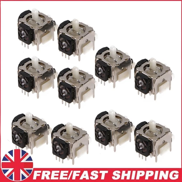 10PCS REPLACEMENT 3D Analog Joystick Axis Sensor 3 Pin for PS 3 Controller £5.87 - PicClick UK