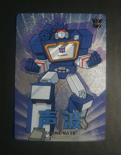 VERY RARE SOUNDWAVE AR TF01-AR-008 Kayou Transformers G1 Cybertron ...