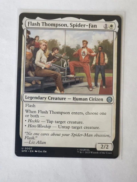 FLASH THOMPSON, SPIDER-FAN Marvel's Spider-Man Regular £1.63 - PicClick UK