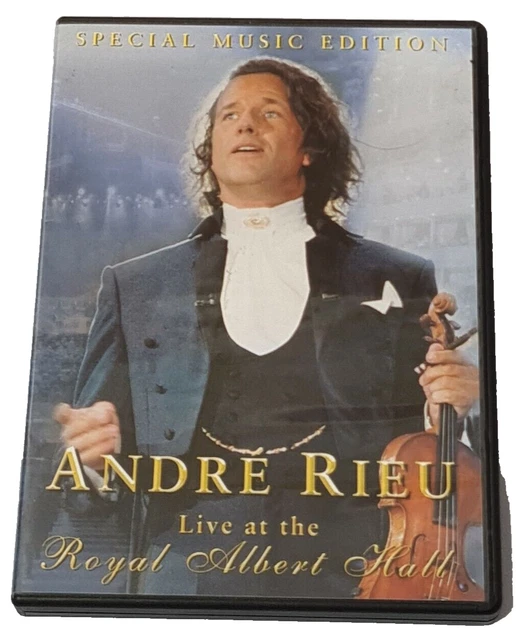 ANDRÉ RIEU: LIVE at the Royal Albert Hall (DVD, 2002) Region 0 PAL EUR ...