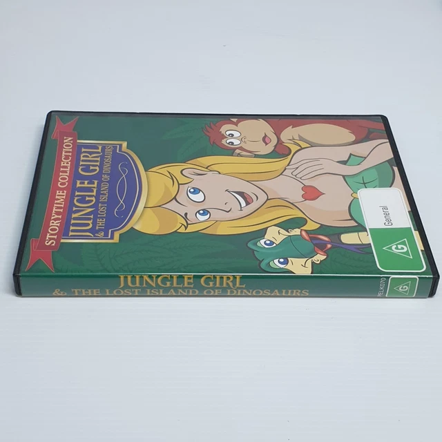 JUNGLE GIRL DVD PAL Region Free Storytime Collection The Lost Island ...