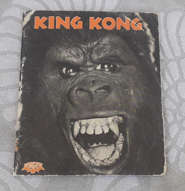 VINTAGE KING KONG Book Monsters Crestwood Series 1980 Reprint Rare £40. ...