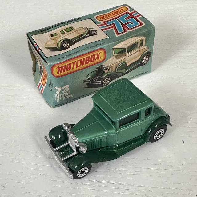 MATCHBOX SUPERFAST 1-75 - No.73(E) - Model 'A' Ford - Made in England ...