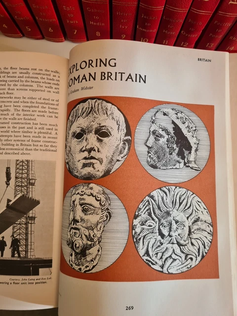 1970 CHILDRENS ENCYCLOPEDIA Britannica, complete set of Volumes 1 - 20 ...