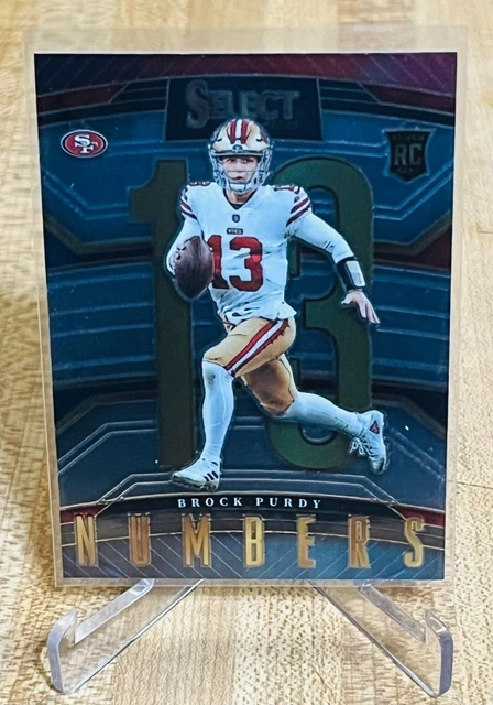 2022 SELECT BROCK Purdy Numbers insert recrue #SN-5 San Francisco 49ers ...