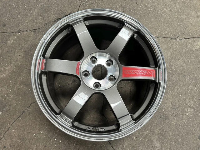 NEW 18X8.5J NK TE37 Flow Formed (4 Wheel) 5x112 VW Golf GTI Mercedes Audi A3 RS3 $2,380.00 ...