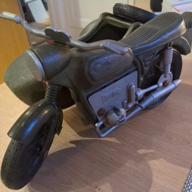 VINTAGE ACTION MAN motorbike and sidecar £15.00 - PicClick UK