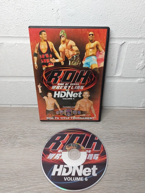 RING OF HONOR ROH On HDNet Vol 6 Wrestling Chris Hero Vs Jay Briscoe ...
