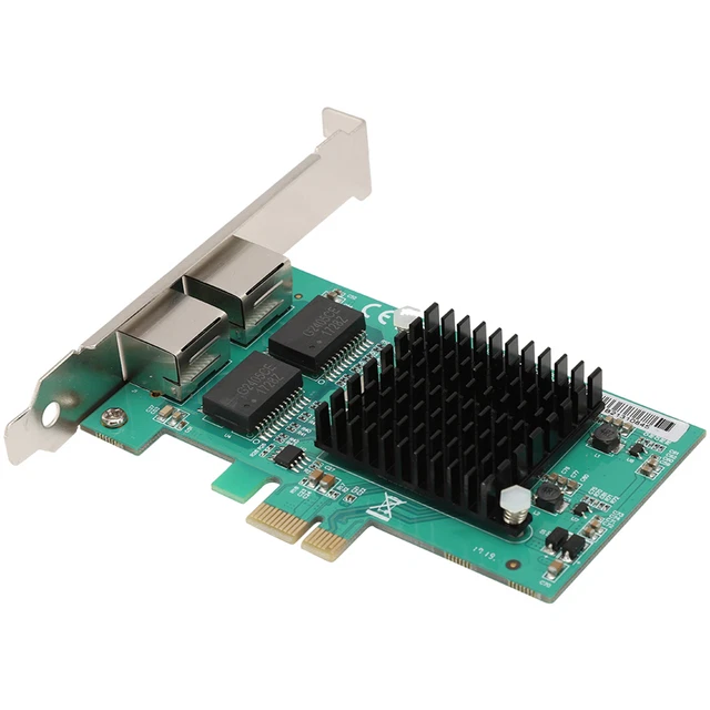 PCI-E 1X GIGABIT Ethernet Server Computer Network Card For 82575-S Fit £36.65 - PicClick UK