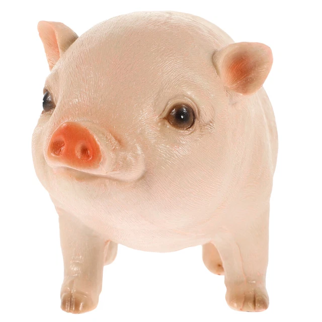 PIG SCULPTURE PIG Model Realistic Pig Model Simulation Pig Figurine ...