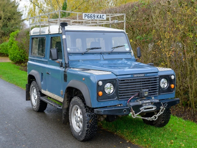 1996 LAND ROVER Defender 90 PANEL VAN Diesel Manual £4,500.00 - PicClick UK