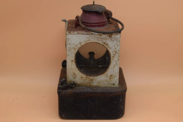 LNER RAILWAY WELCH Patent Signal Lamp Vintage Collectable Original Rare ...