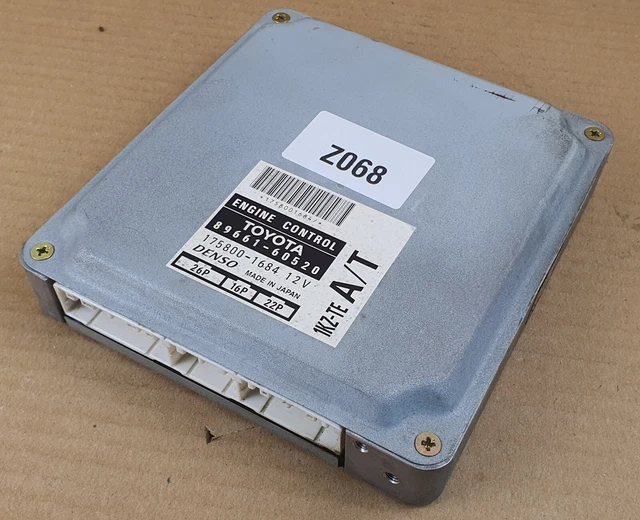 TOYOTA LAND CRUISER Prado KZJ90W 1KZTE A/T 89661-60520 engine computer ...