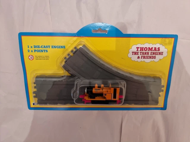 THOMAS TANK ENGINE & Friends ERTL DUNCAN TRAIN AND TRACK PACK 1999 RARE ...