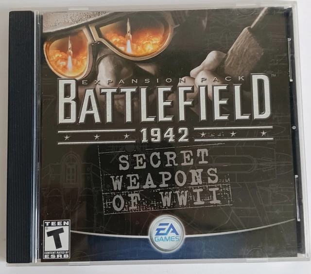 BATTLEFIELD 1942 SECRET Weapons Of WWII Expansion Pack PC Game VGC $15. ...