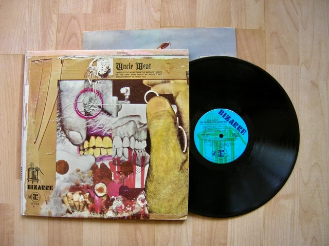 FRANK ZAPPA & MOTHERS Uncle Meat Bizarre 2MS 2024 orig 1969 + booklet ...