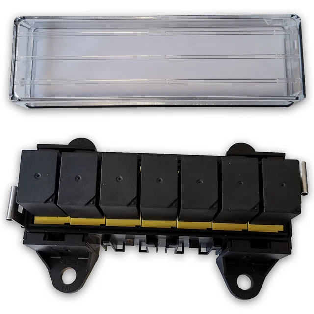 MTA 7 WAY Micro Relay Holder Relay Holder Box Relay Base 4/5 Pin Relay ...