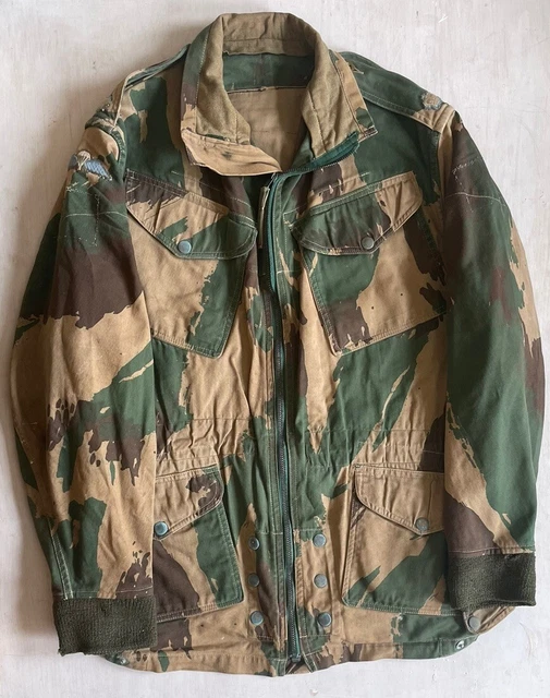 VTG 1950S BRITISH Army Issue Denison Smock Jacket Camo Paratrooper ...