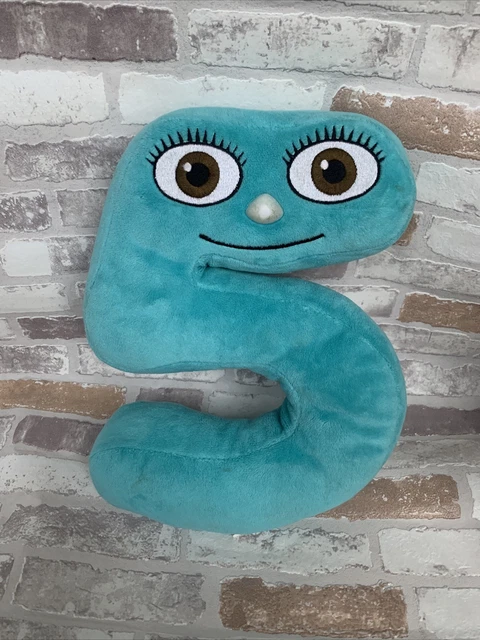 NUMBERJACK NUMBER 5 Five Cbeebies Plush Cuddly Toy £39.99 - PicClick UK