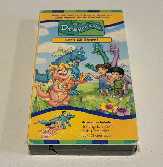 DRAGON TALES - Let's All Share! VHS 2000 CLASSIC KIDS VINTAGE 90's PBS ...