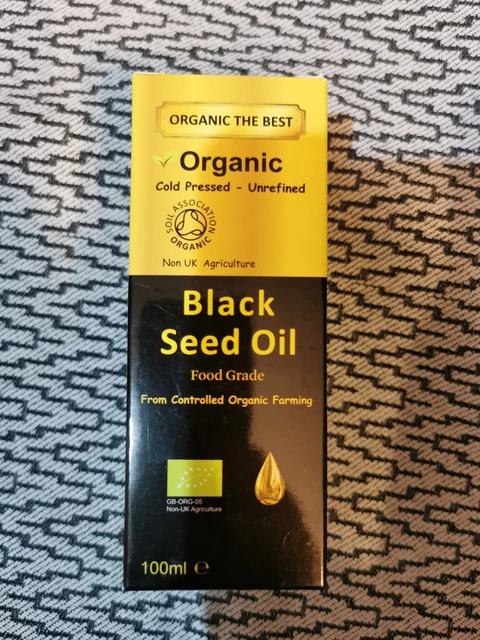 ORGANIC BLACK SEED Oil Cold Pressed Unrefined, Certified Nigella 100 ml ...