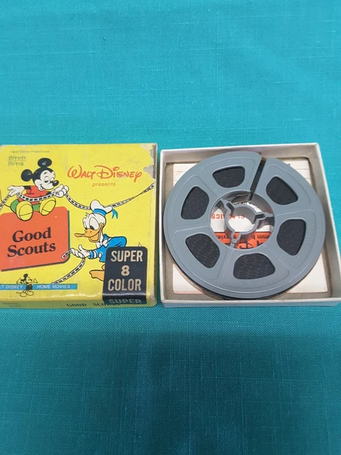 WALT DISNEY GOOD Scouts Super 8mm film 8 color $15.00 - PicClick AU