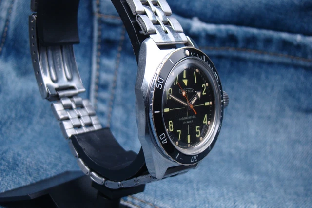 VOSTOK AMPHIBIA AMPHIBIAN SNIPER RUSSIAN SOVIET USSR DIVER MILITARY ...