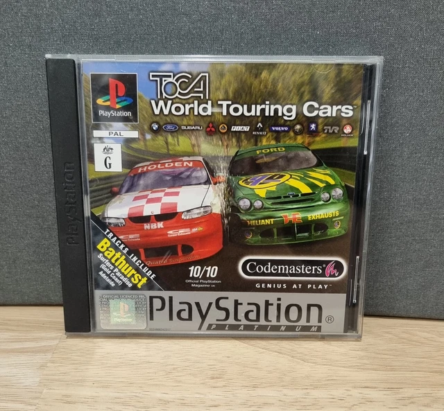 TOCA WORLD TOURING Cars - Sony Playstation 1 (PS1) Game - Complete ...