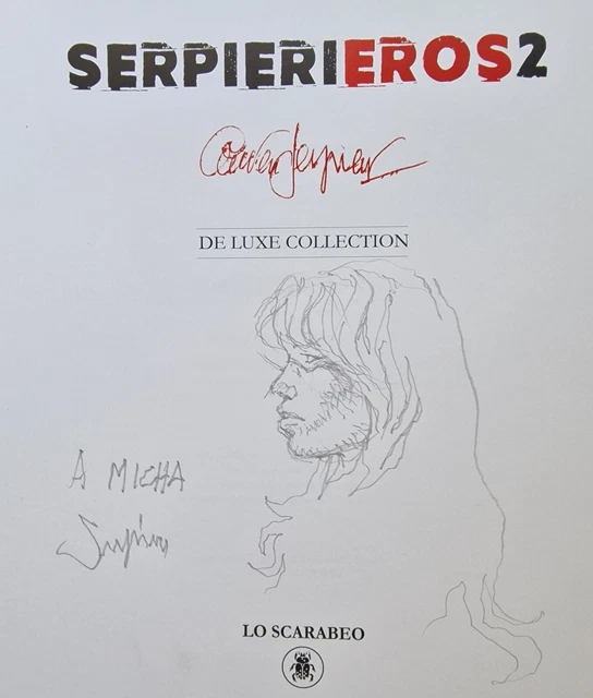 Serpieri Eros 2 Mit Druuna Originlal Zeichnung Von Serperi Eur 249 00