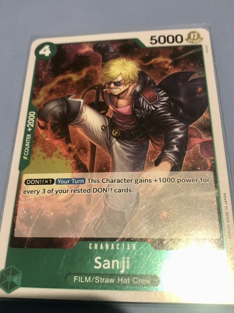 SANJI EB01-014 - One Piece Card Game Memorial Collection ENGLISH Rare NM $6.99 - PicClick AU
