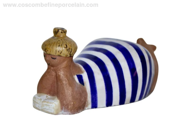 RARE BEATA LISA Larson Figurine ABC Girls Scandinavian Gustavsberg Bookends £203.52 - PicClick UK