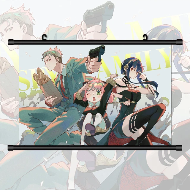 AFFICHE SPY X Family Loid Yor Anya Forger image bar boutique porte ...