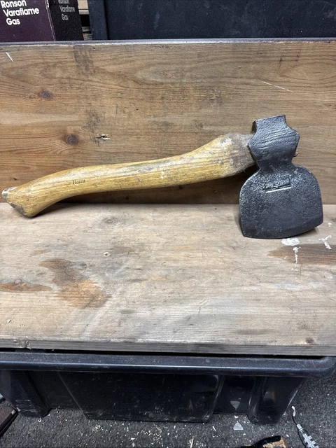 VINTAGE GILPIN CHIP Chop No 1 Kent Pattern Axe Hatchet Chopper Kindling ...