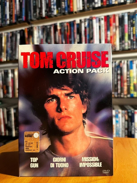 TOM CRUISE ACTION Pack 3 Dvd Cofanetto Come Nuovo Top Gun Giorni Di ...