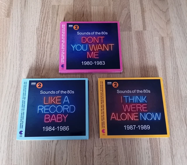 BBC RADIO 2: Sounds Of The 80s - 3x CD Albums (1980-83) (1984-86) (1987 ...