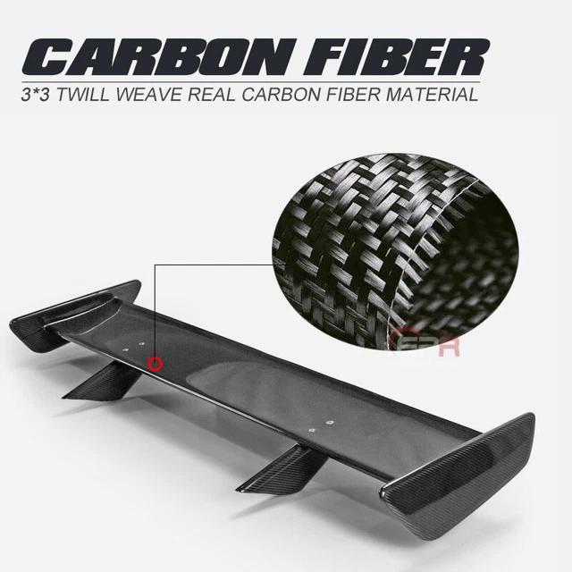 CR-STYLE CARBON GLOSSY Rear Spoiler Wing Body kit For VW Scirocco R MK3 ...