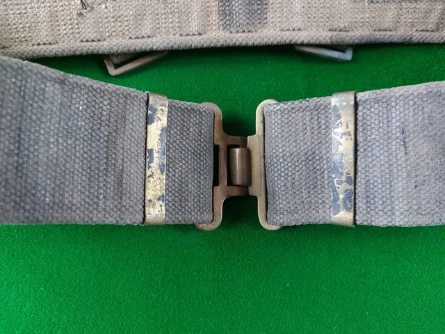 WW2 BRITISH ARMY Original/ Military 37 Pattern Webbing Belt - 40" Waist ...