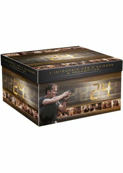 COFFRET 53 DVD 24 Heures Chrono L'intégrale série 9 Saisons Edition ...