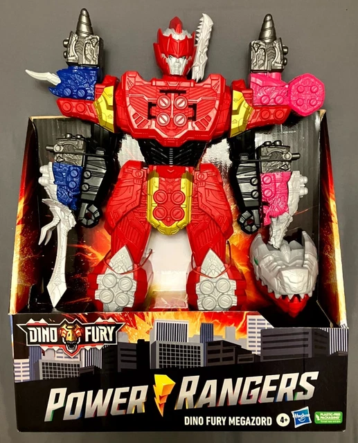 POWER RANGERS DINO Fury Megazord Hasbro Large Mega Size 19" Figure ...