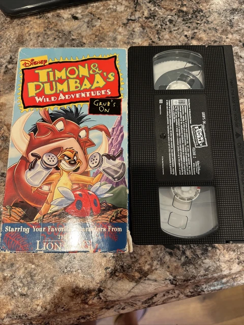 VHS TIMON AND Pumbaa's Wild Adventures - Grubs On (VHS, 1996) EUR 10,98 ...